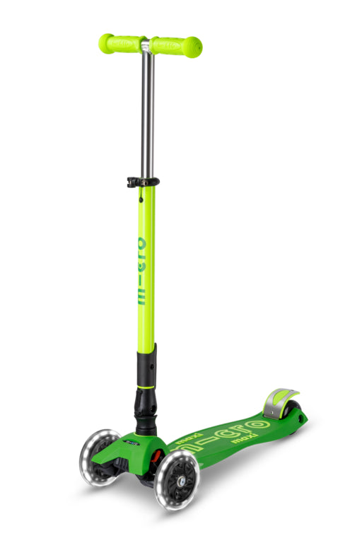 Maxi Micro Deluxe Foldable Neon LED – micro Scooter